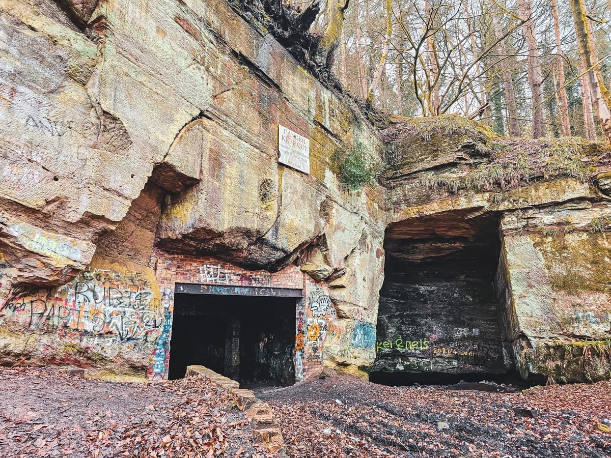 The History of Beech Caves, Staffordshire: A Story of War, Work, and ...