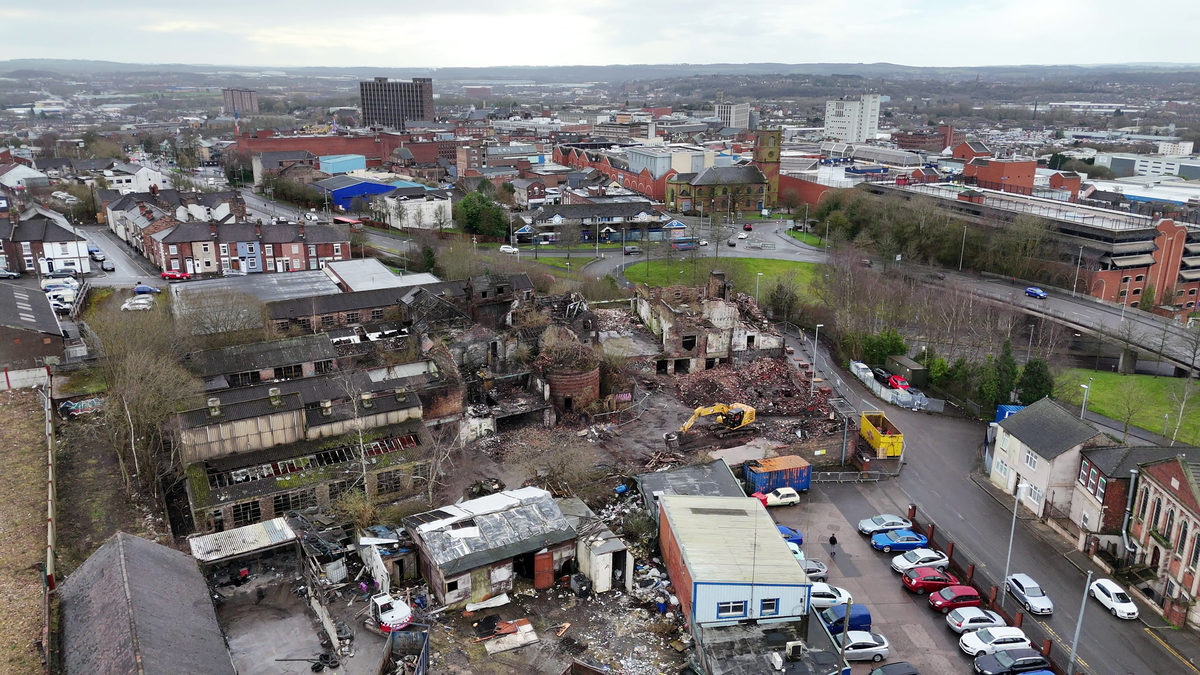 Historic Weatherby’s Falcon Pottery Factory in Hanley Demolished – A ...