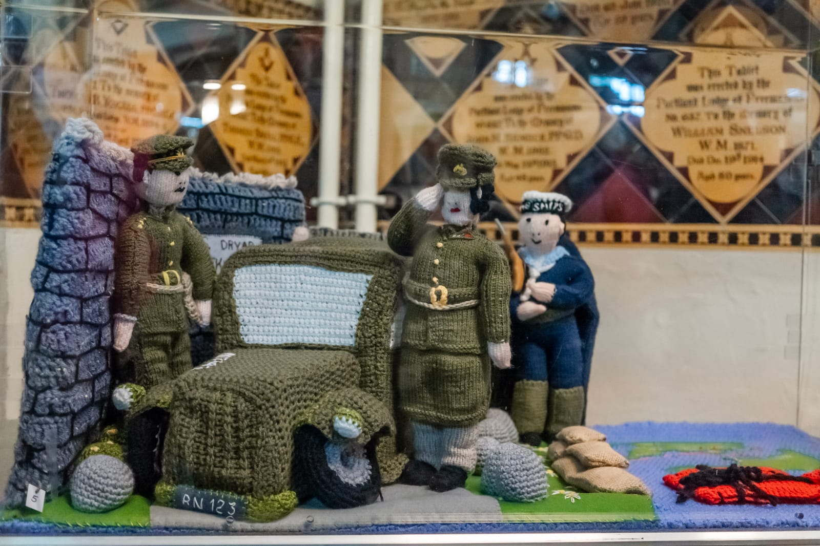 The Longest Yarn: A Woolen Tribute to D-Day at Stoke Minster